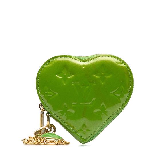 Louis Vuitton | Bags | Louis Vuitton Monogram Vernis Heart Coin Pouch ...